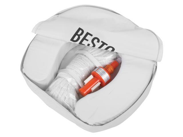 Besto Horseshoe Lifebuoy Set- with light and throwline | Viking Marine