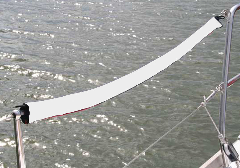 Gnautics Padded Life Line Cover White PVC | Viking Marine