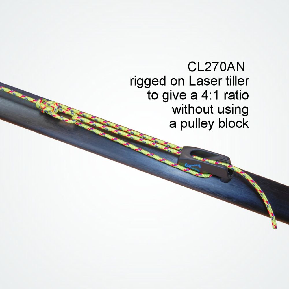 Clamcleat CL270-AN Racing Micros With Becket - Laser Tiller | Viking Marine
